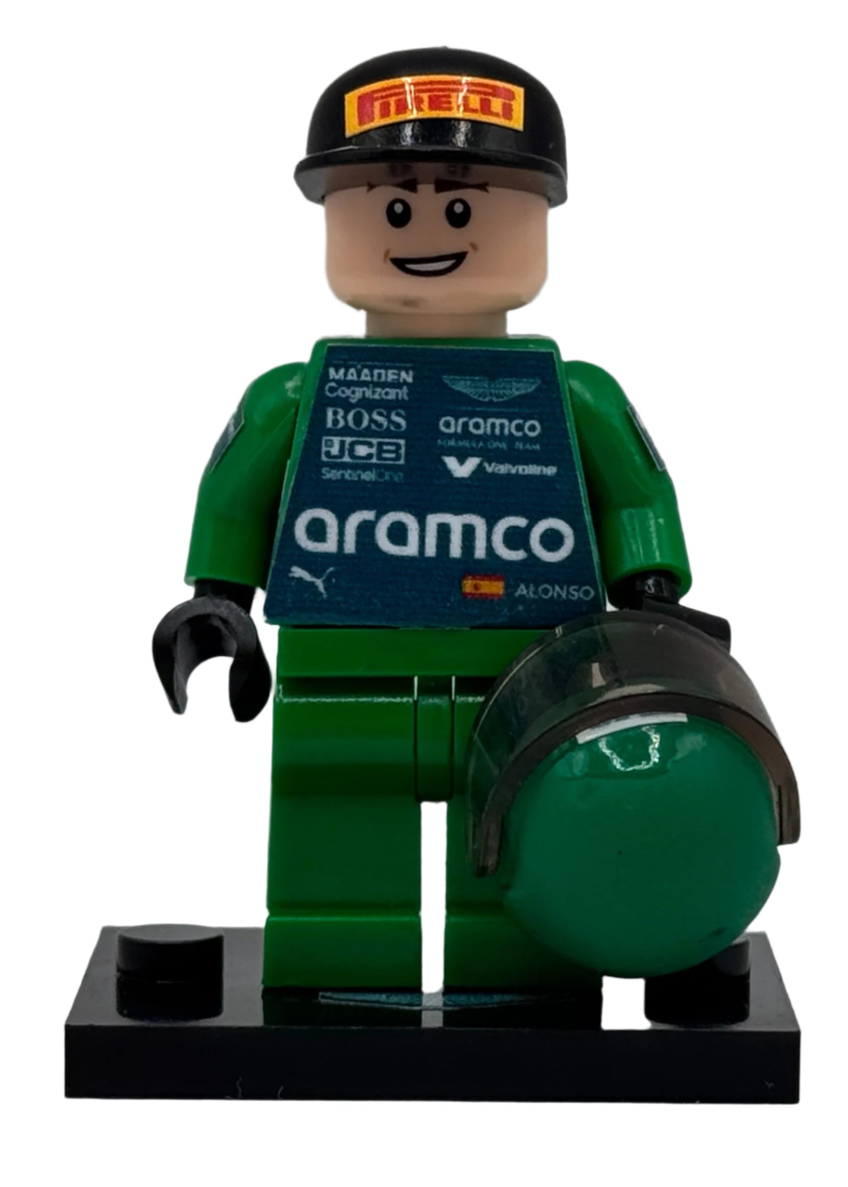 Lego Aston Martin 2025 - Fernando Alonso – Planet Minifigure